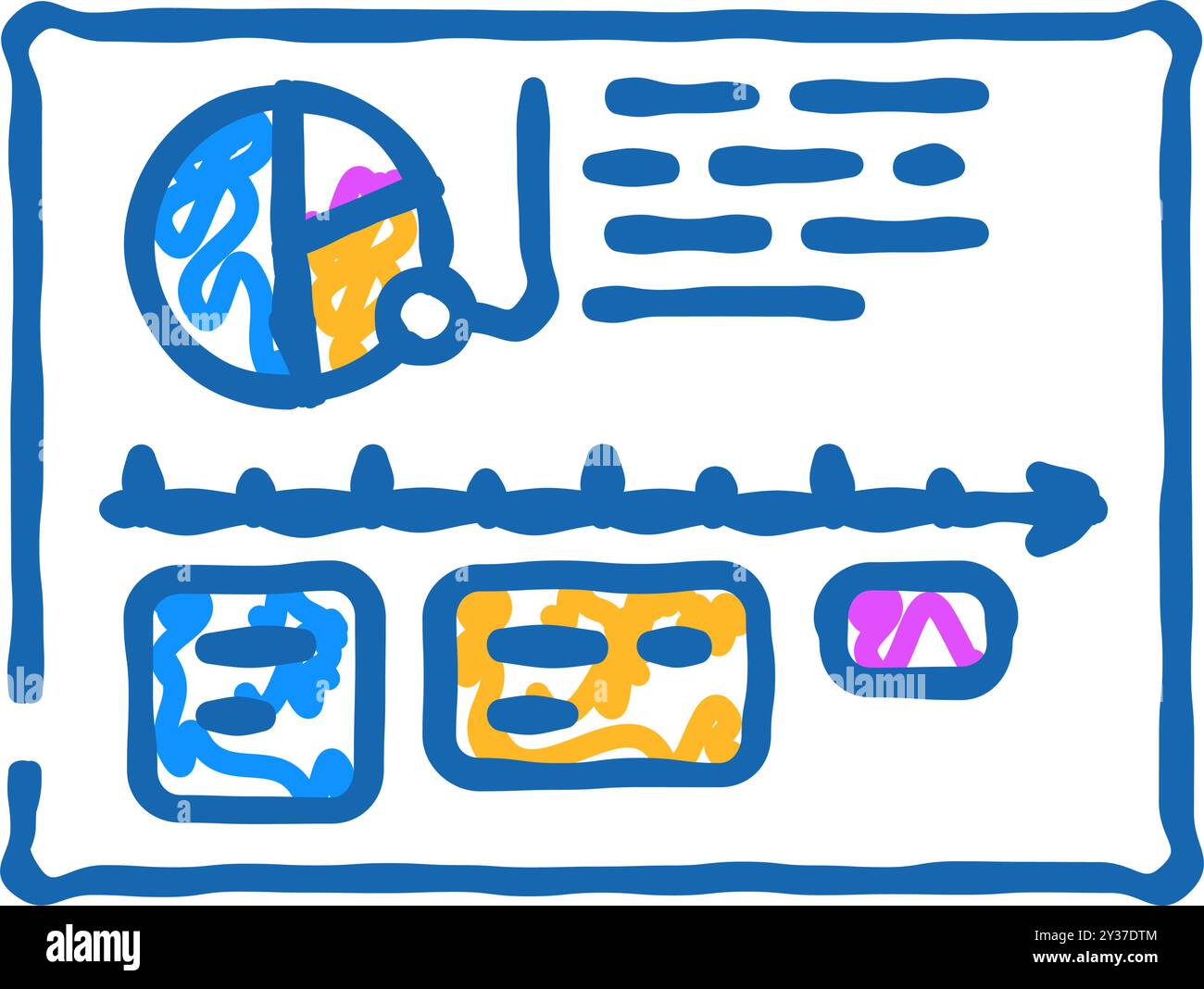 audit time management icon doodle illustration Stock Vector Image & Art ...