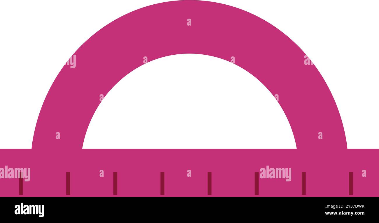 Pink Protractor Rebecca 8 Pcs Student Math Geometry Tool Set Drawing