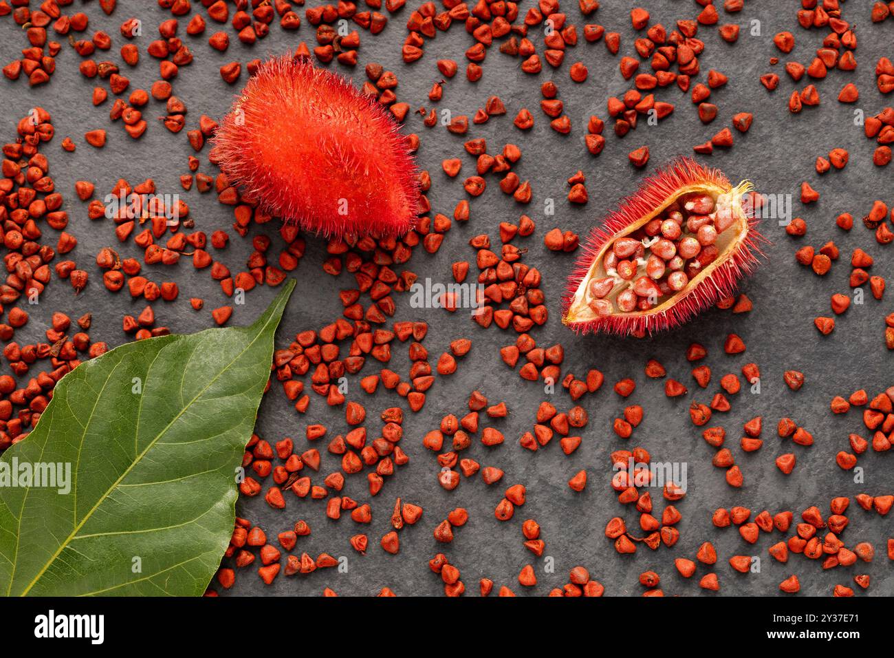 Annatto food coloring hi-res stock photography and images - Alamy