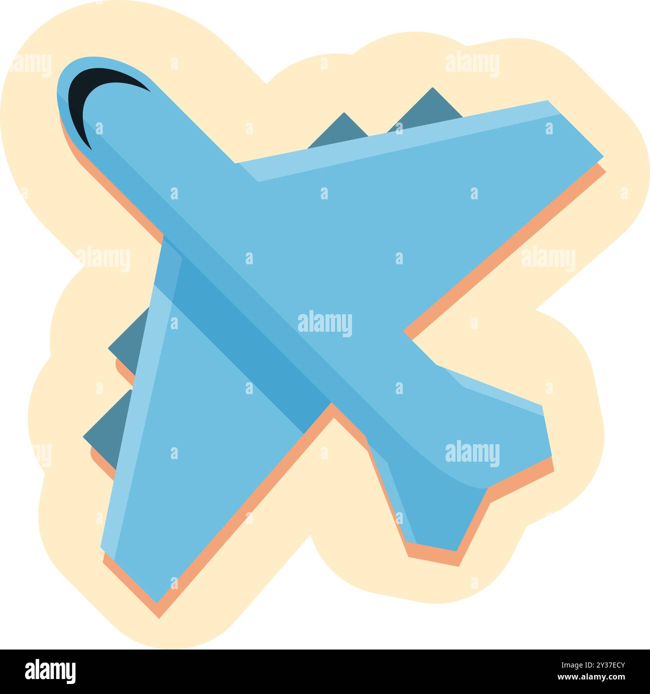 Airplane wing flying through air Cut Out Stock Images & Pictures - Alamy