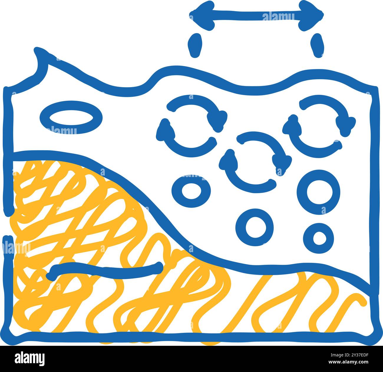 current generator tidal power icon doodle illustration Stock Vector ...