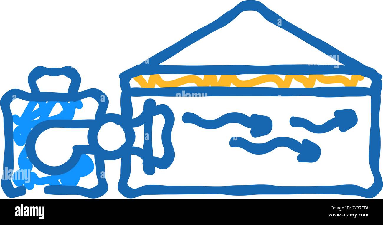 supply air ventilation icon doodle illustration Stock Vector Image & Art - Alamy