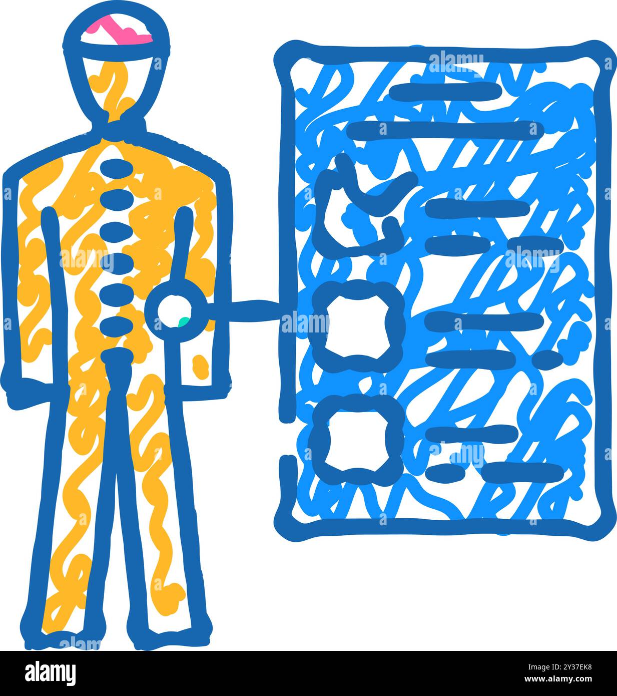 mind body connection neuroscience neurology icon doodle illustration ... mind body connection neuroscience neurology icon doodle illustration ...