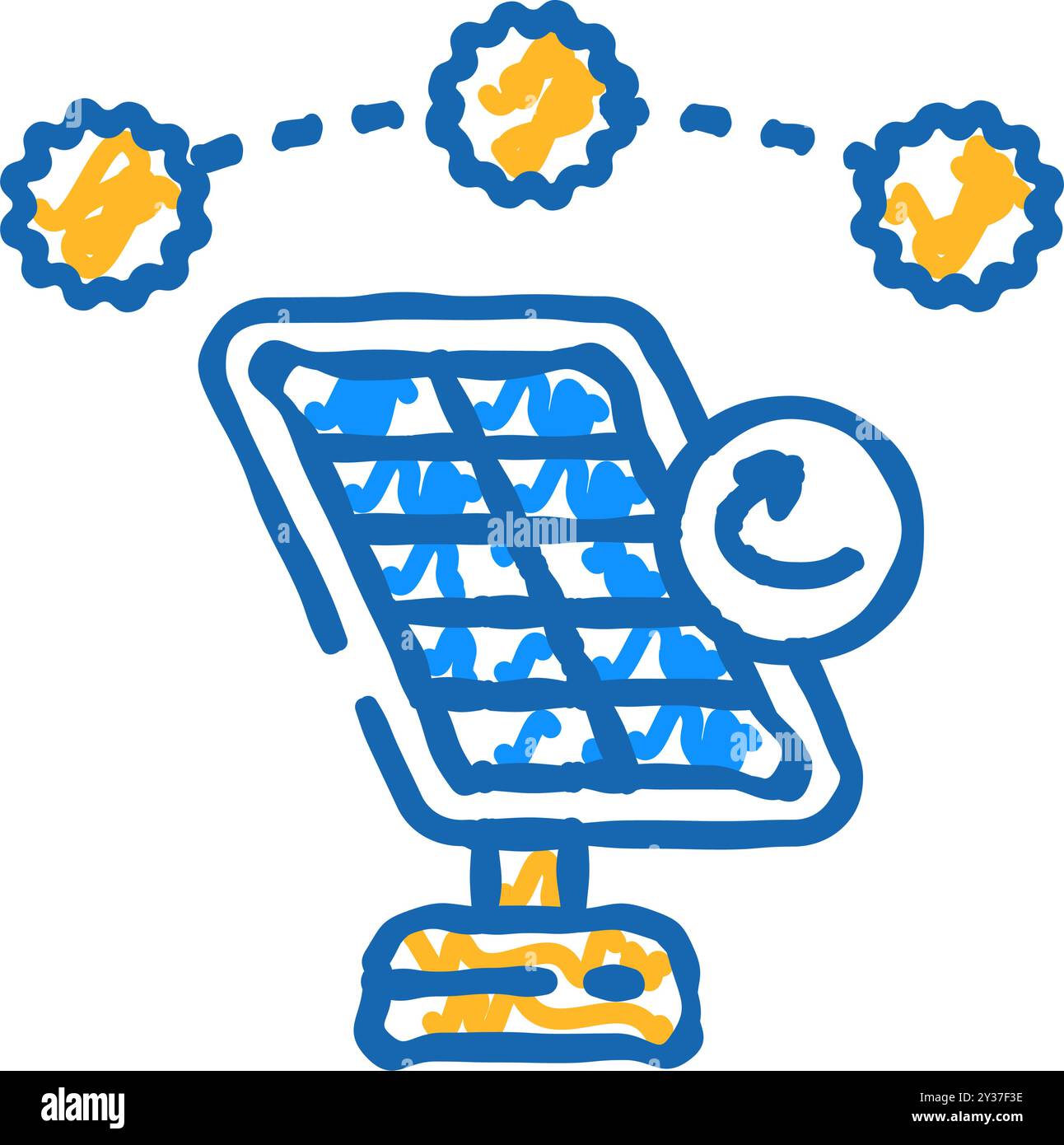 Sun tracking Stock Vector Images - Alamy