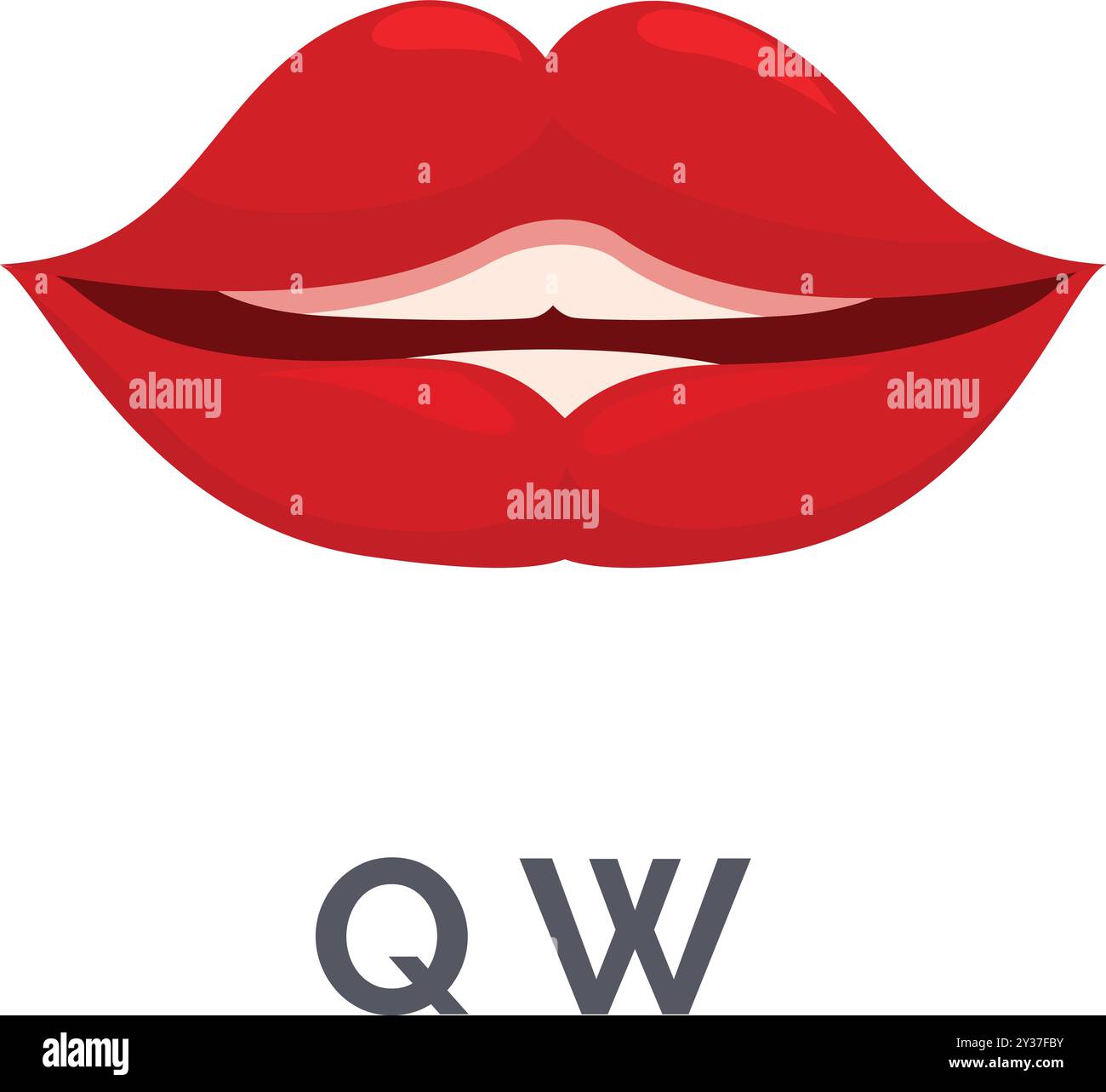 Vowel sounds mouth hi-res stock photography and images - Alamy