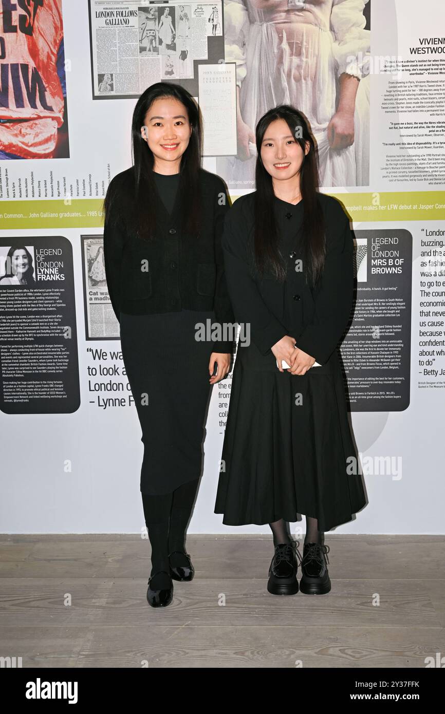 LONDON, ENGLAND: 12th September 2024: Attendees at the 胡兵 is an ...