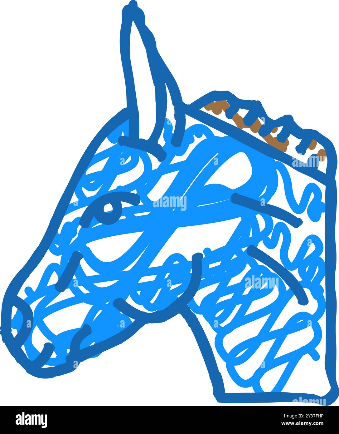 Sheep donkey face animal Cut Out Stock Images & Pictures - Alamy