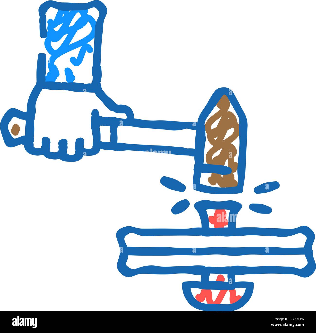 Hot metal riveting hi-res stock photography and images - Alamy