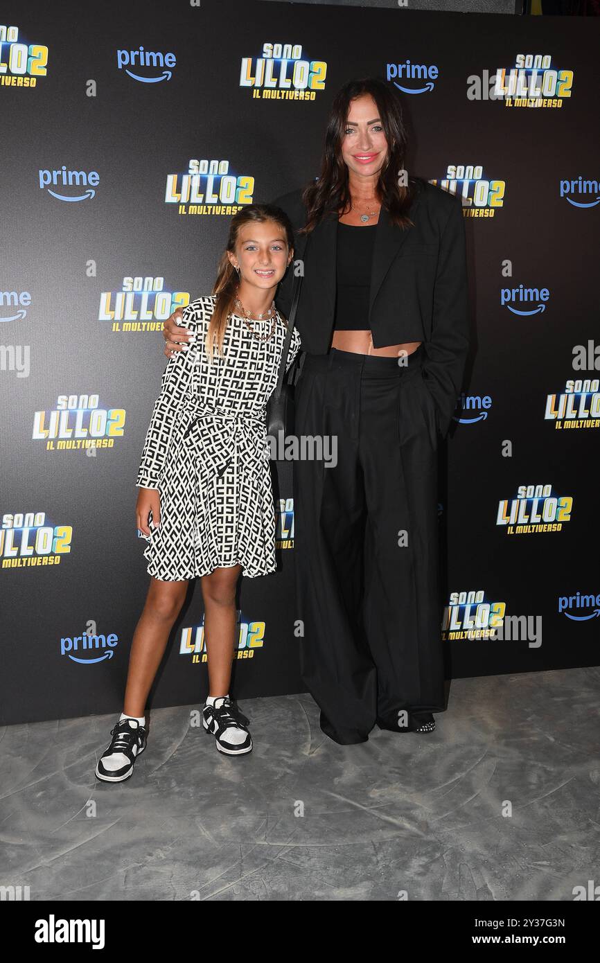 Rome, Cinema Giulio Cesare Preview of " Sono Lillo 2 ", In the photo ...