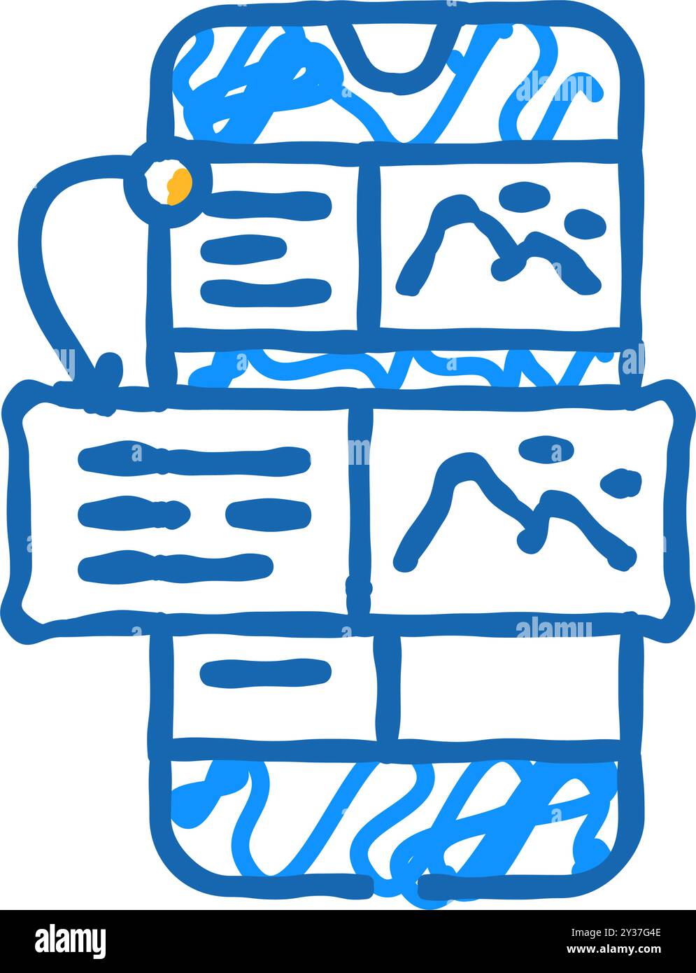 passage indexing seo icon doodle illustration Stock Vector Image & Art ...