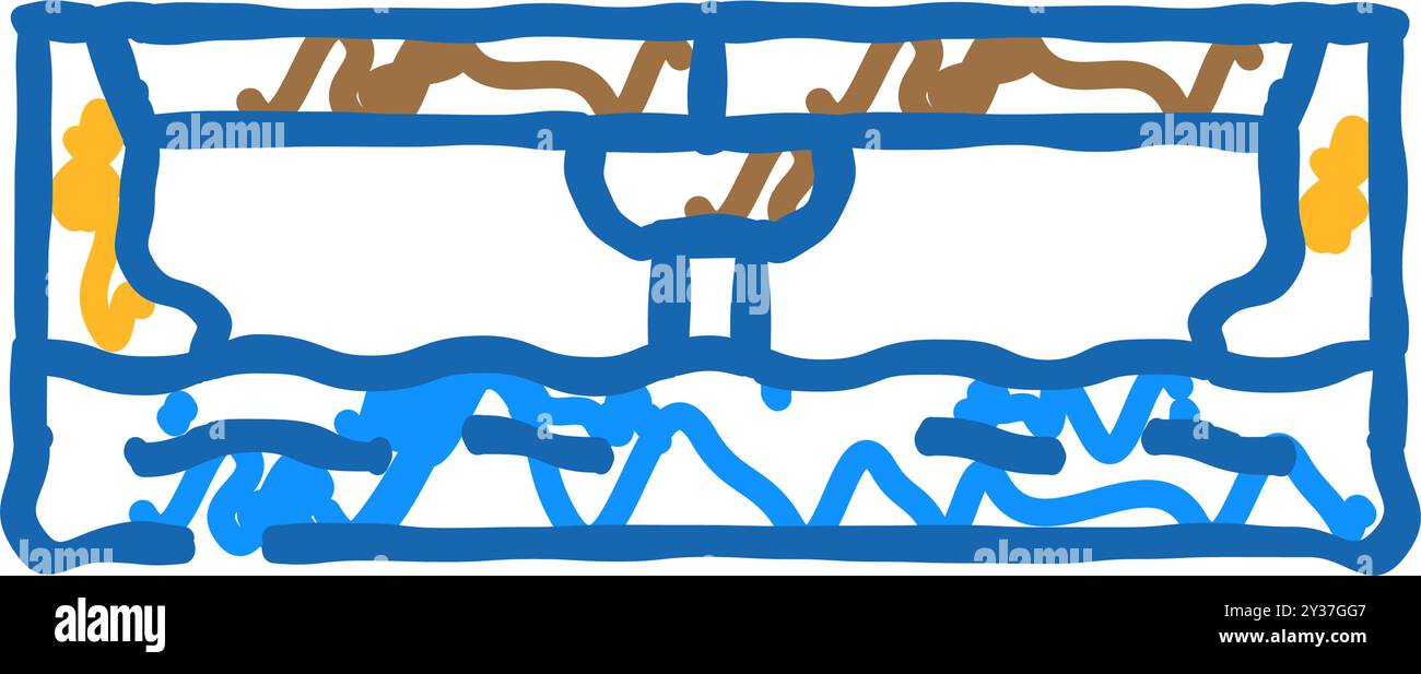 beam bridge icon doodle illustration Stock Vector Image & Art - Alamy