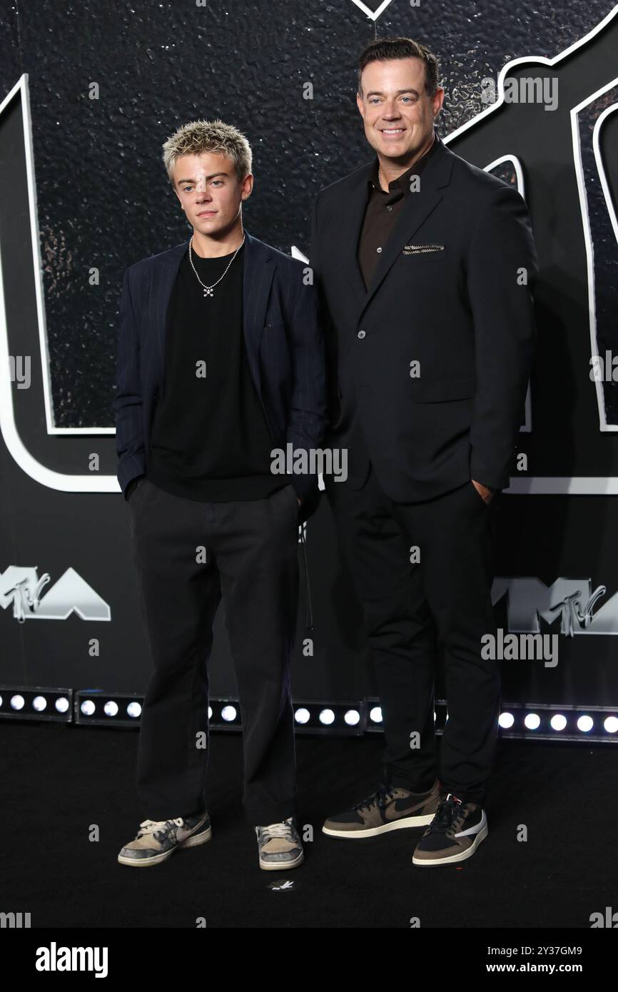 New York, New York, USA. 11th Sept. 2024. Jackson Daly and Carson Daly ...