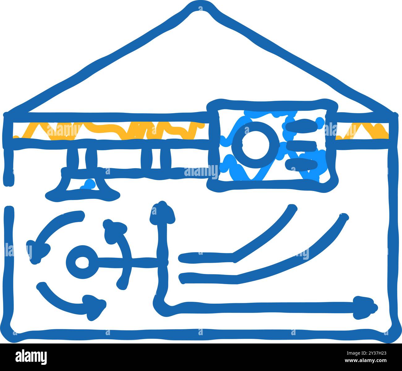 ventilation rate icon doodle illustration Stock Vector Image & Art - Alamy