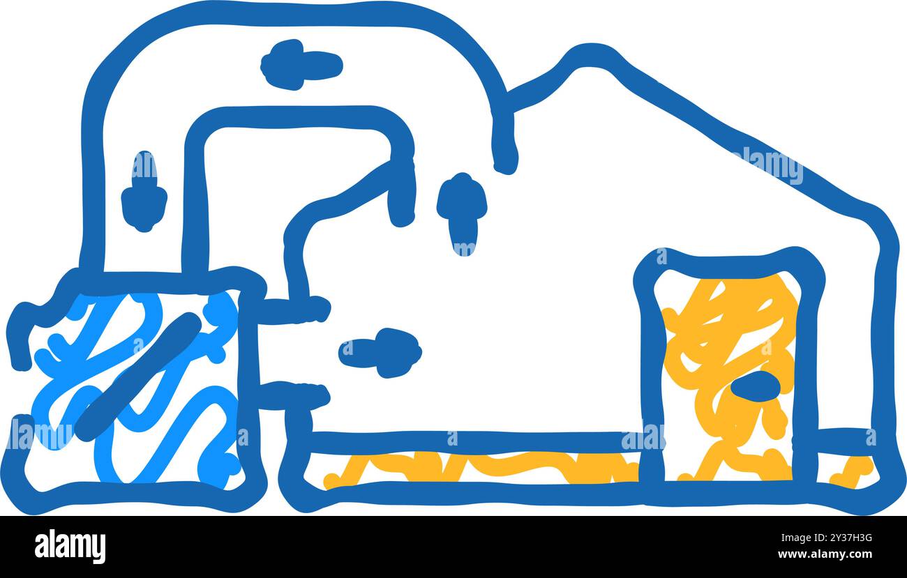 return air ventilation icon doodle illustration Stock Vector Image ...