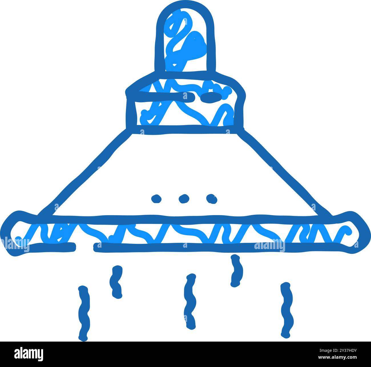 range hood restaurant equipment icon doodle illustration Stock Vector ...