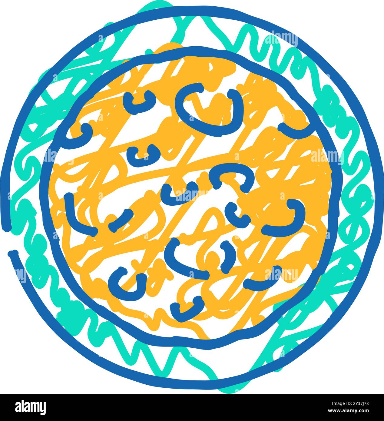 naan bread indian cuisine icon doodle illustration Stock Vector Image ...