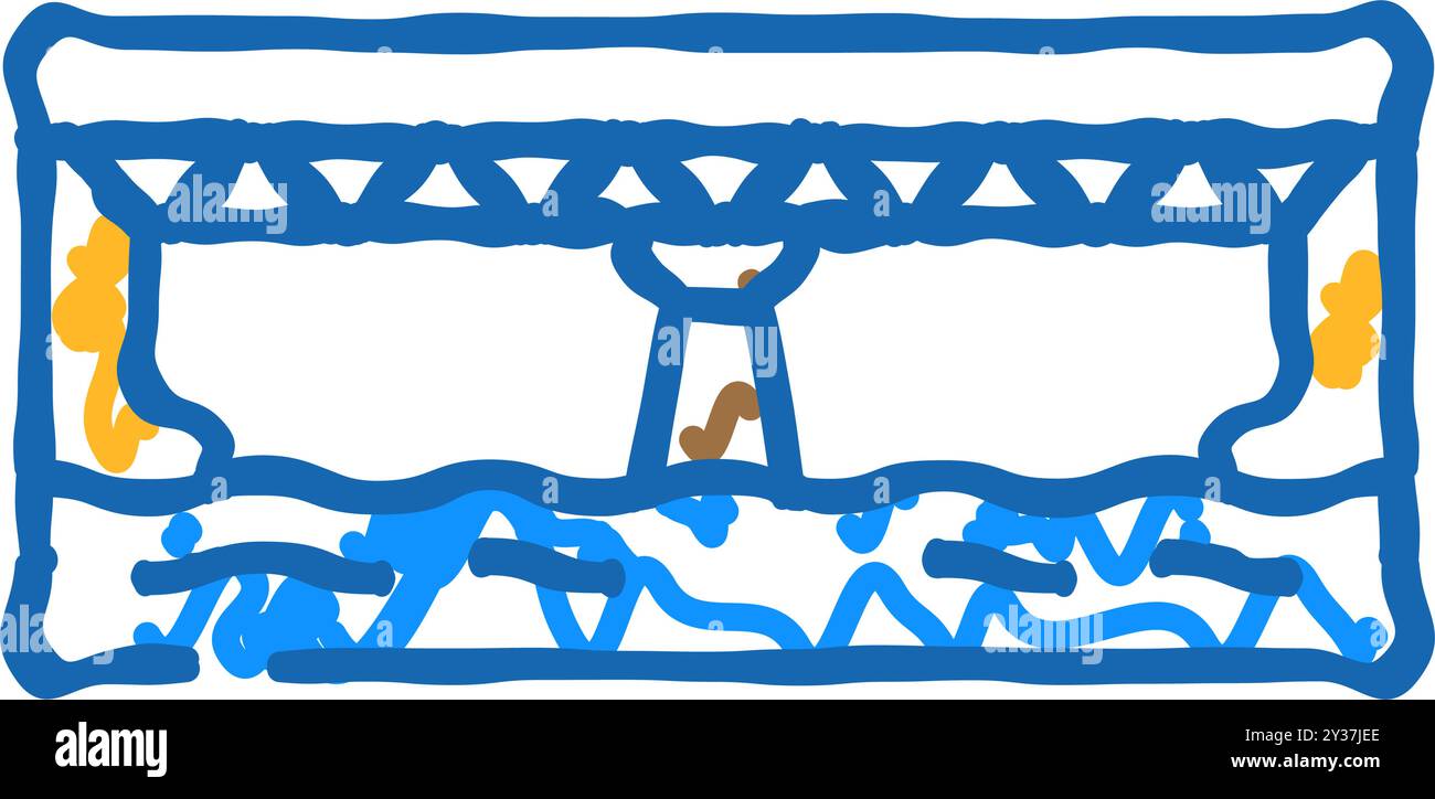 girder bridge icon doodle illustration Stock Vector Image & Art - Alamy