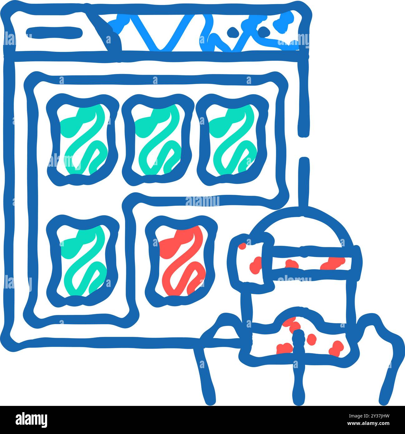 Structured layout of information hi-res stock photography and images ...