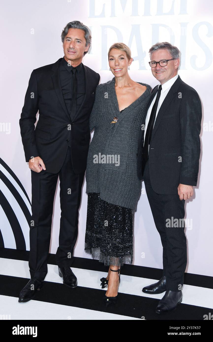 Venice, Italy. 07th Sep, 2024. Mathilde Favier and guests attending the ...