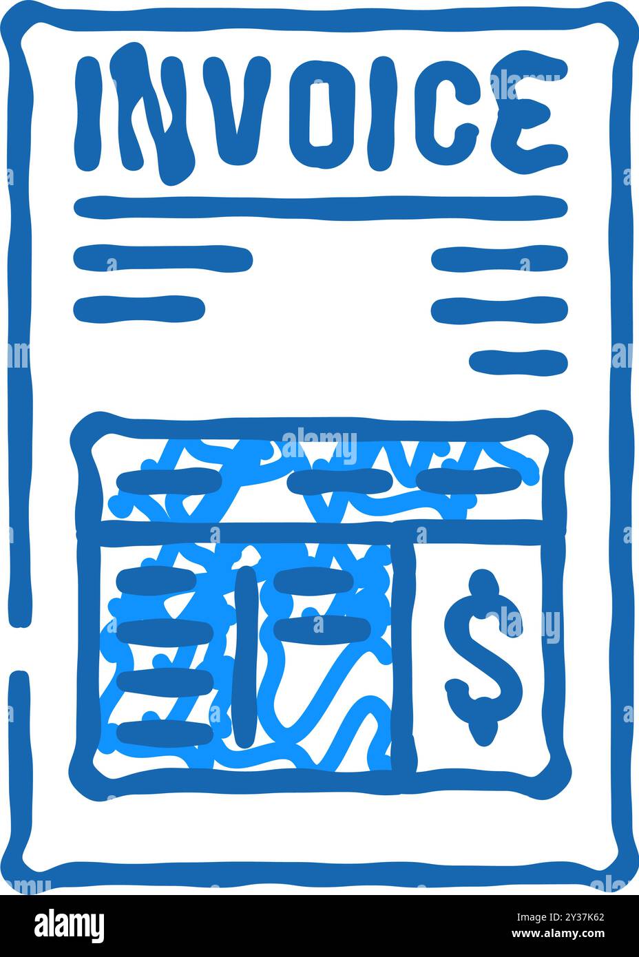 invoicing business process icon doodle illustration Stock Vector Image & Art - Alamy