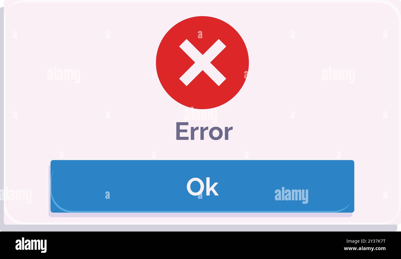 Sign displaying error internet hi-res stock photography and images - Alamy
