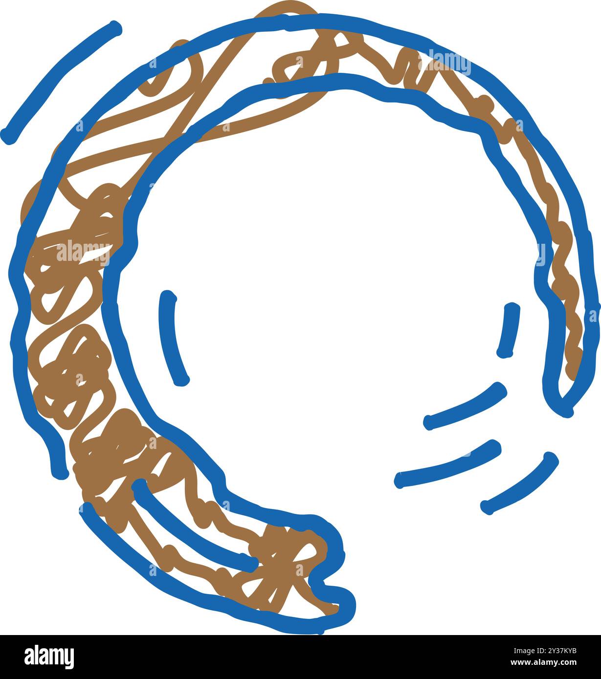 zen circle enso icon doodle illustration Stock Vector Image & Art - Alamy