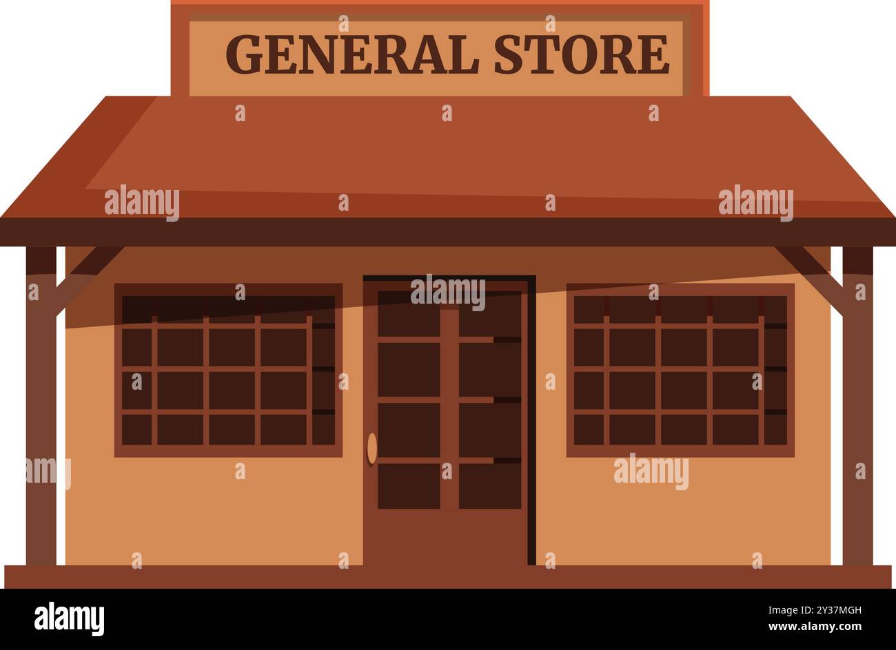 Vintage store windows Cut Out Stock Images & Pictures - Alamy