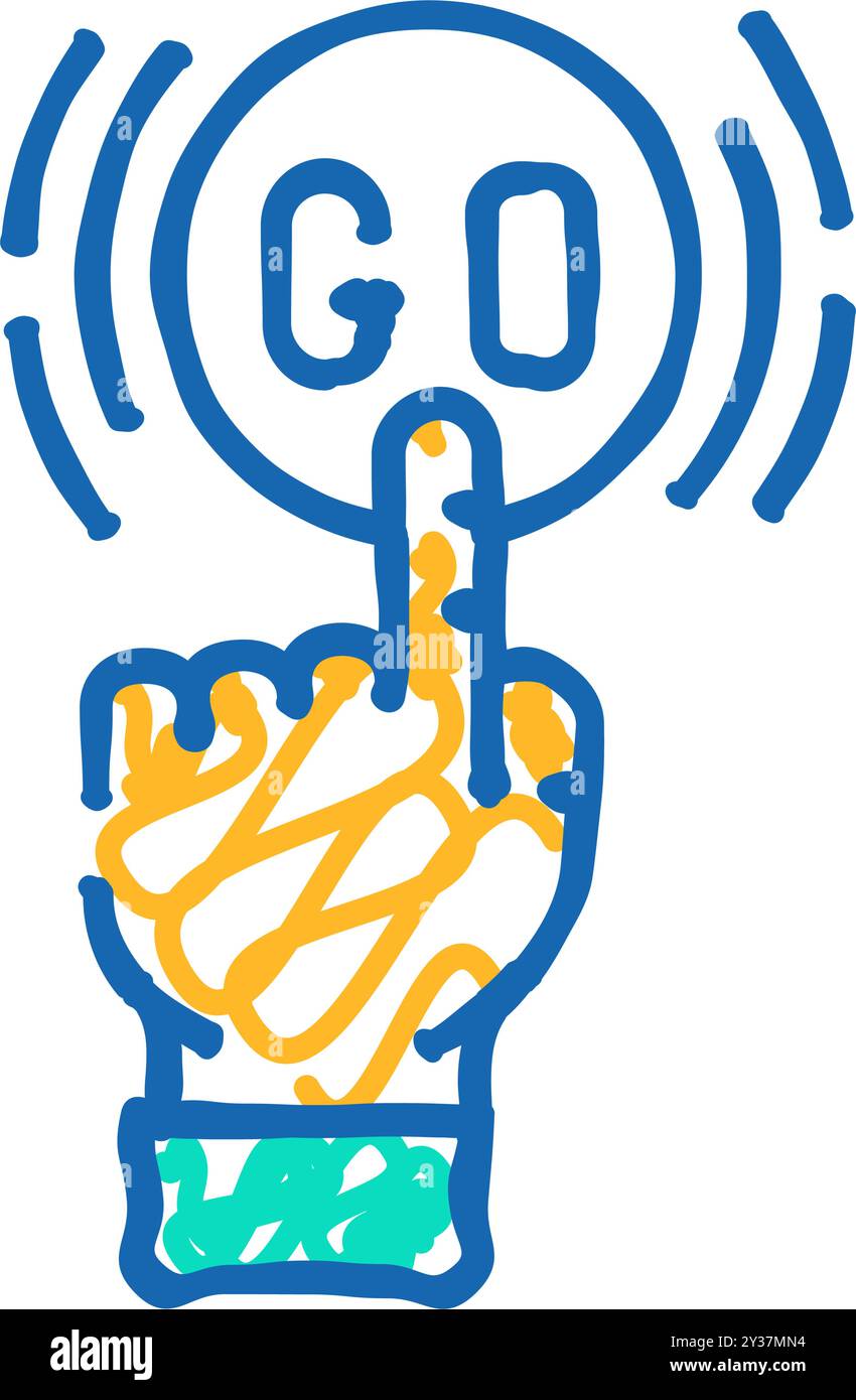 Click go app label hi-res stock photography and images - Alamy