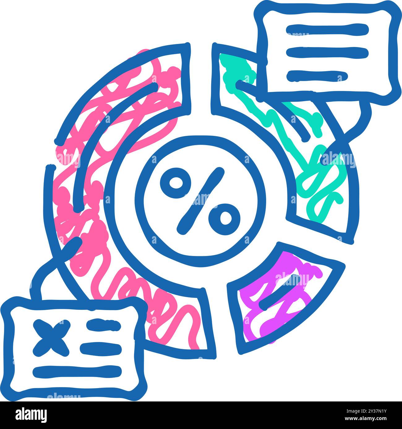 resource allocation business process icon doodle illustration Stock Vector Image & Art - Alamy