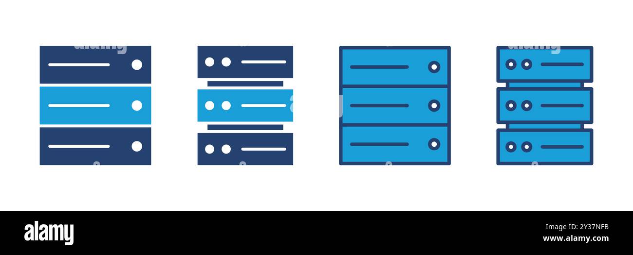 Database icon vector. database vector icon Stock Vector Image & Art - Alamy