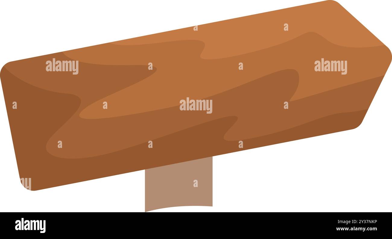 Metal nail in brown Stock Vector Images - Alamy