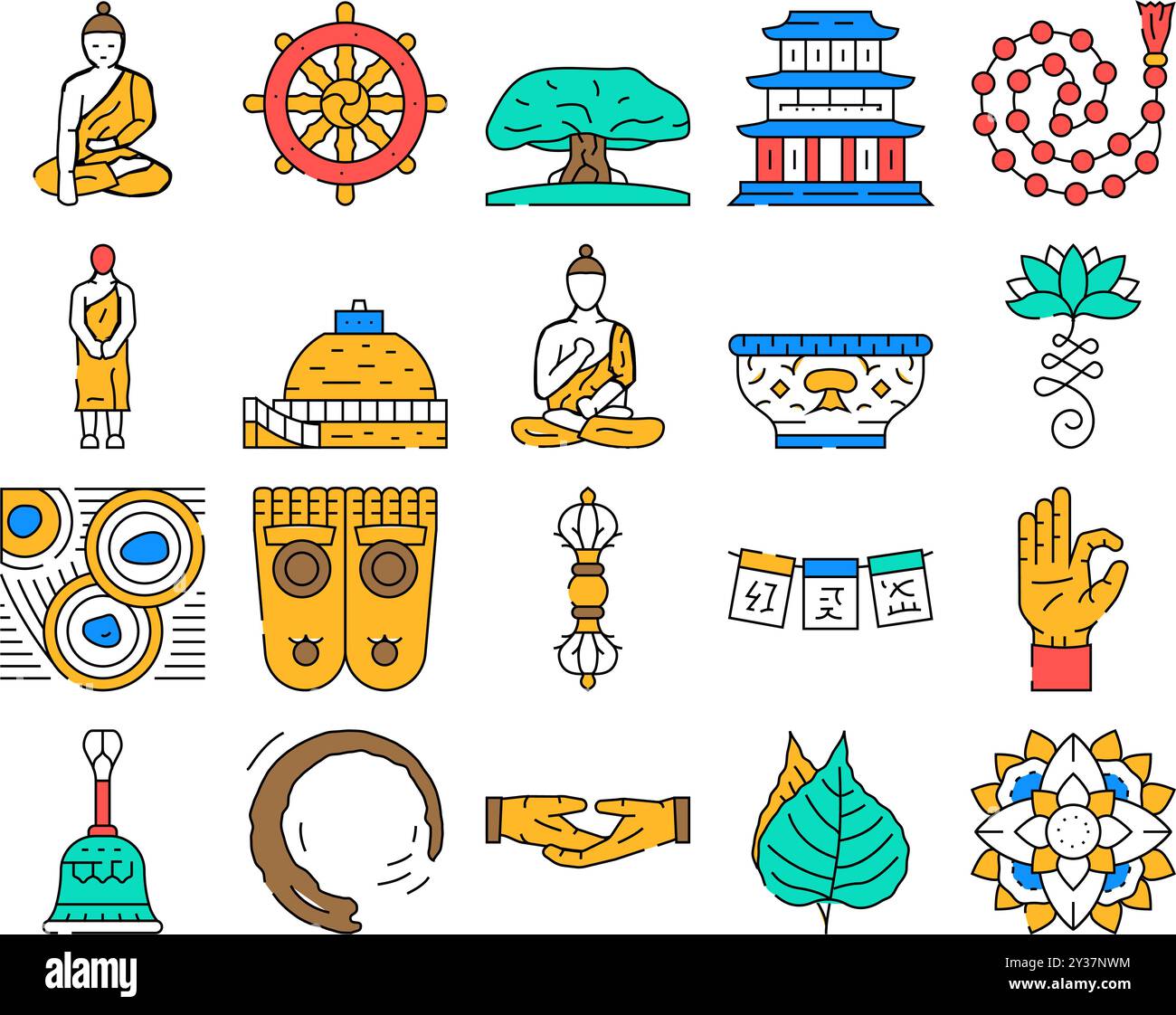 Ayutthaya temple buddha thailand thai Cut Out Stock Images & Pictures ...