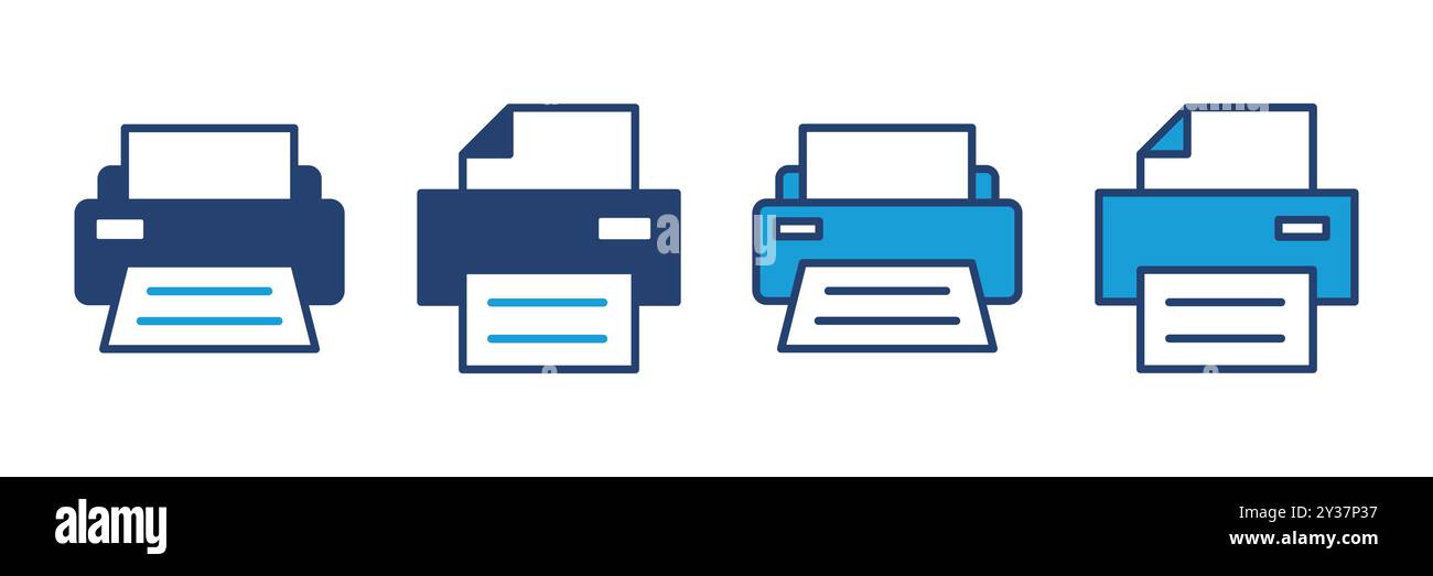 Print icon vector. printer icon vector Stock Vector Image & Art - Alamy