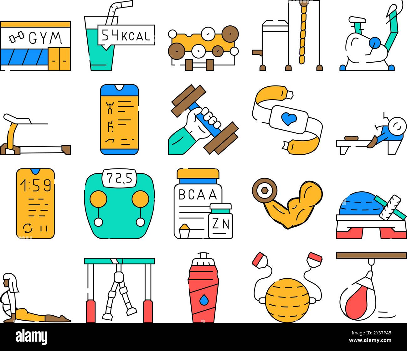 Fitness loops Cut Out Stock Images & Pictures - Alamy