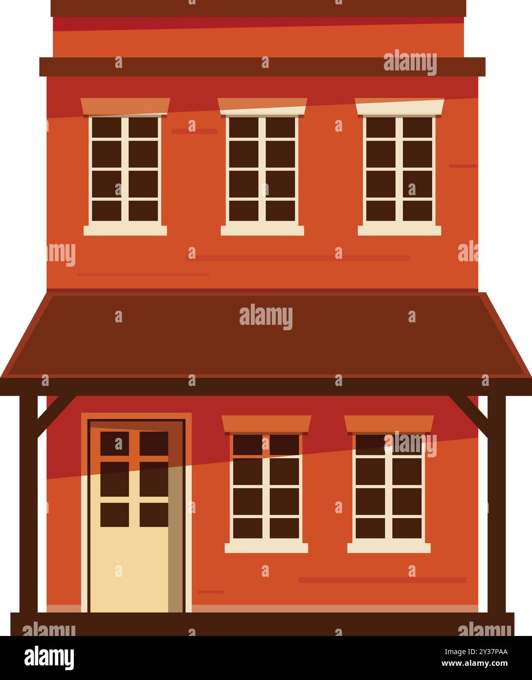 Two storey house icon icon cartoon hi-res stock photography and images ...