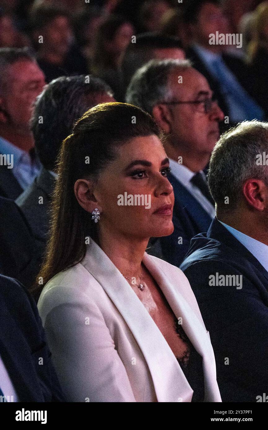 Beirut, Lebanon. 07th Aug, 2024. Member of Parliament Sethrida Geagea ...