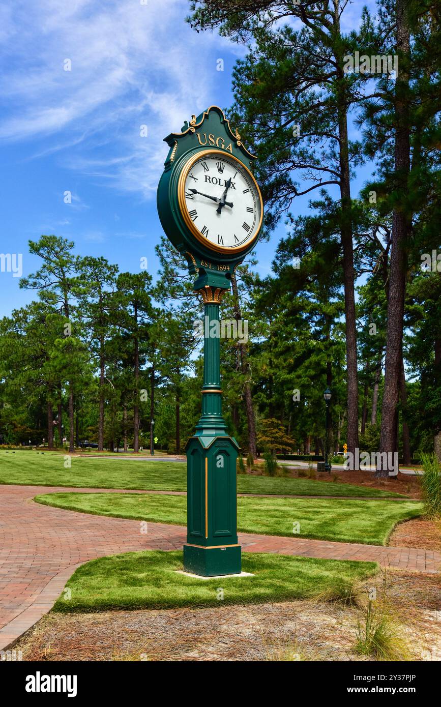 Rolex clock golf course hi-res stock photography and images - Alamy
