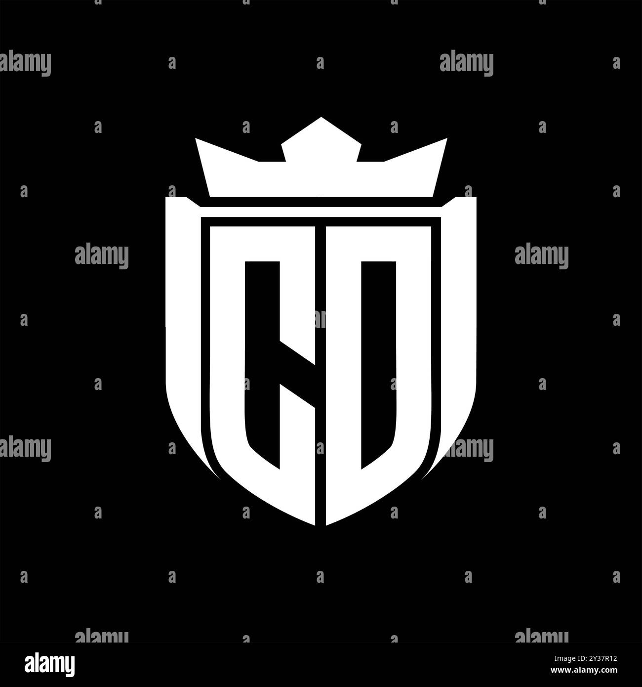 Cd logo vector Black and White Stock Photos & Images - Alamy