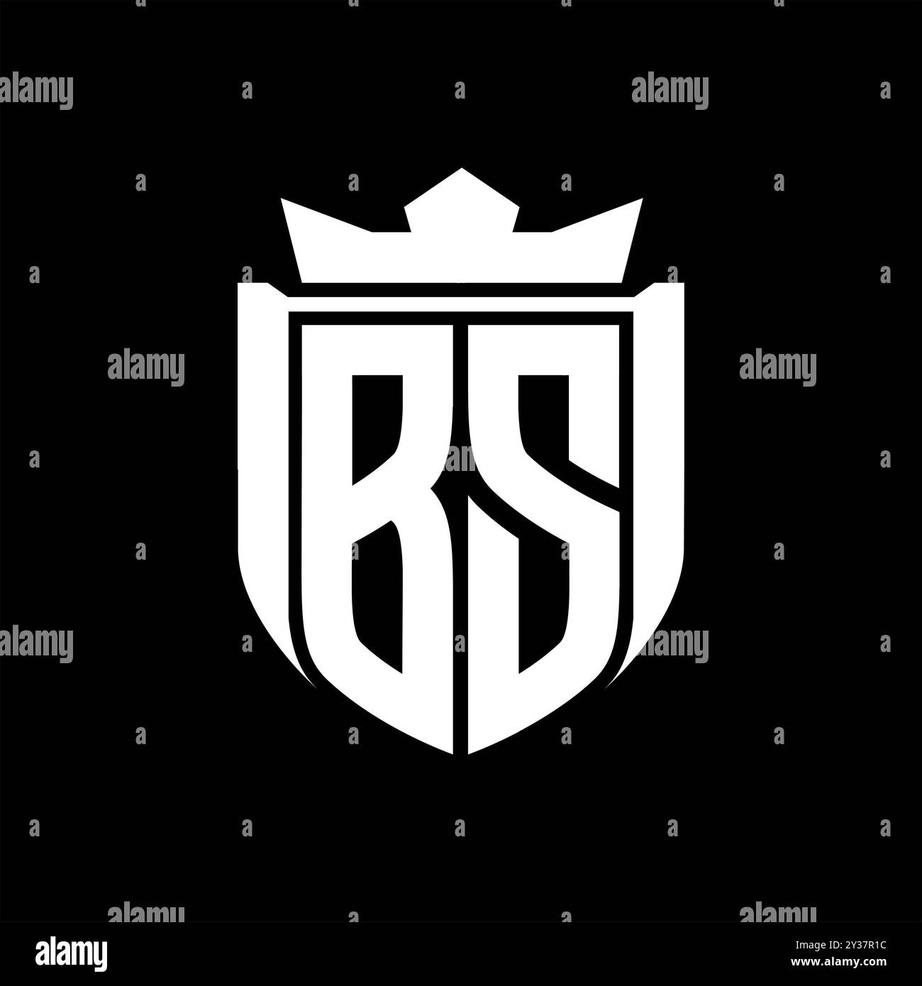 Bs logo design hi-res stock photography and images - Alamy