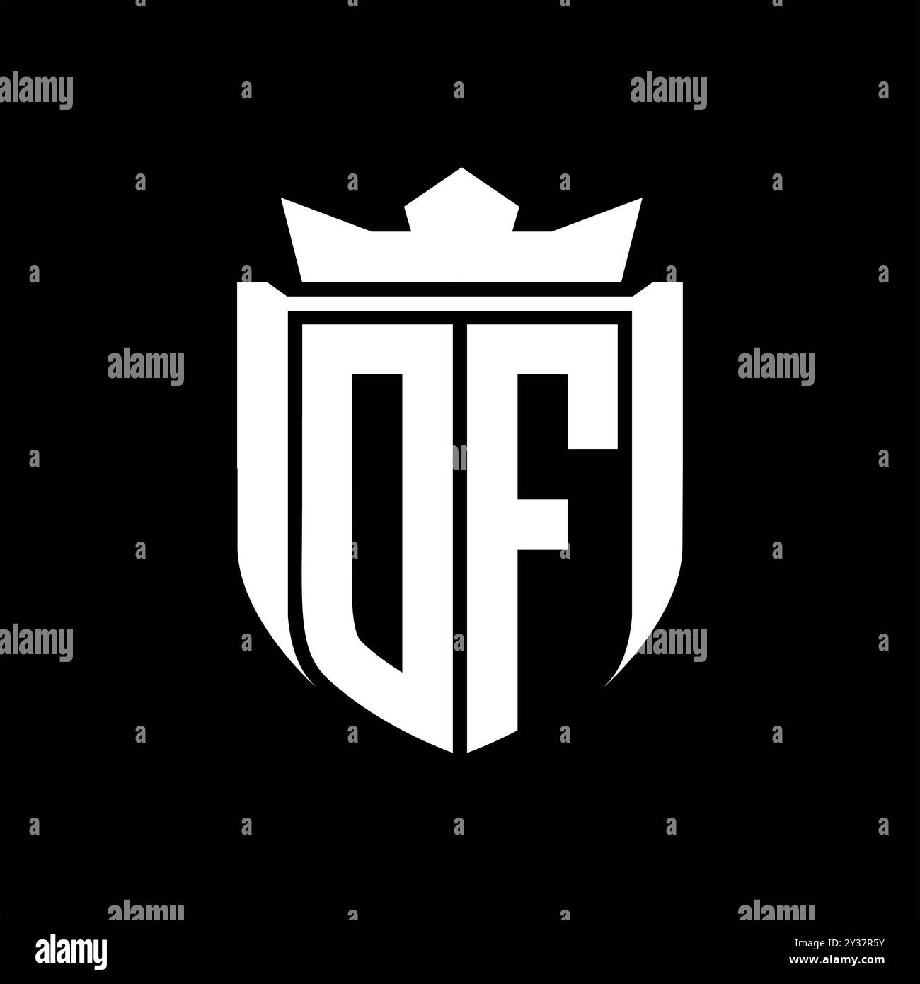 Letter df logo hi-res stock photography and images - Alamy