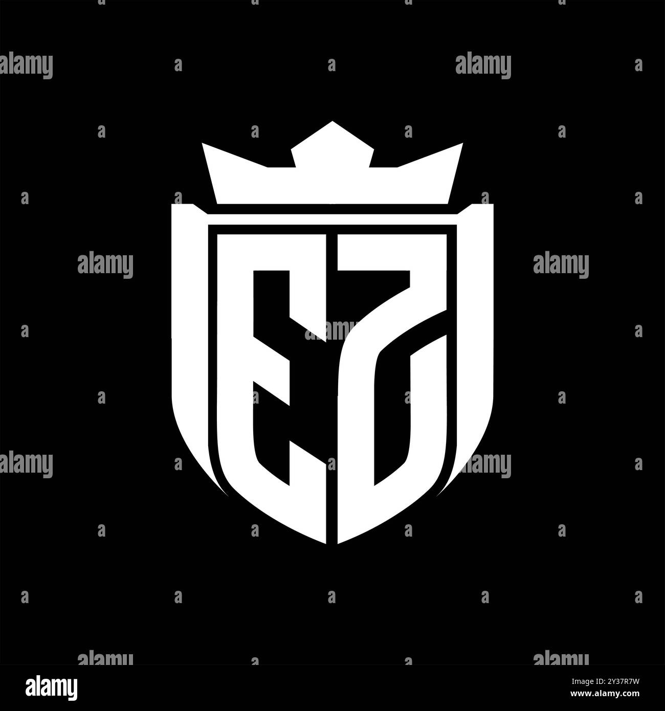 Ez logo design hi-res stock photography and images - Alamy