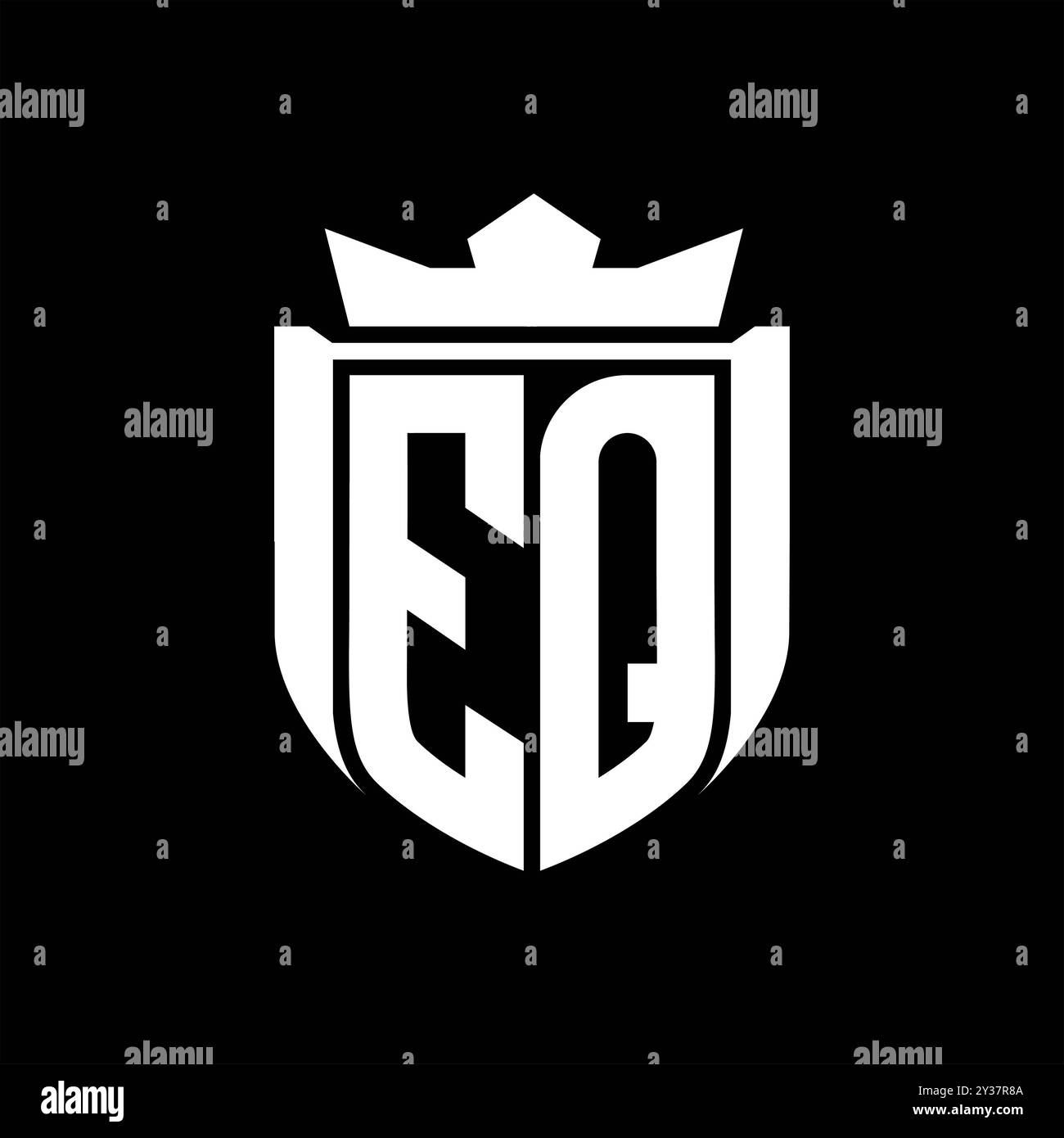 Letter eq logo hi-res stock photography and images - Alamy