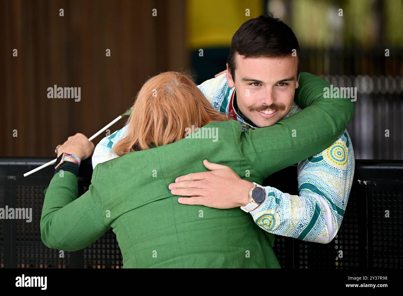 Sydney, Australia. 13th Sep, 2024. Para-Canoe athlete Dylan Littlehales ...