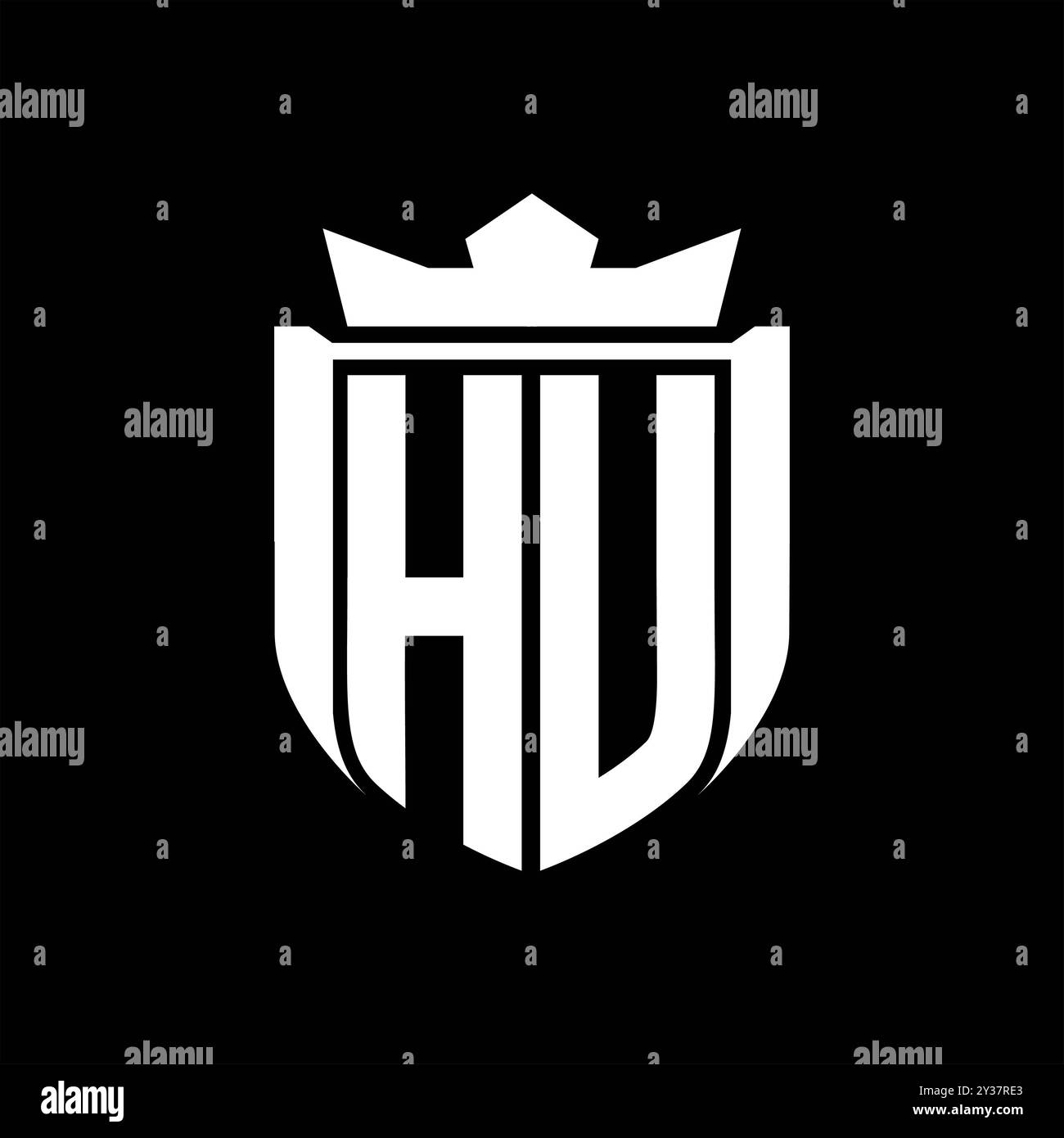 Hu logo design hi-res stock photography and images - Alamy