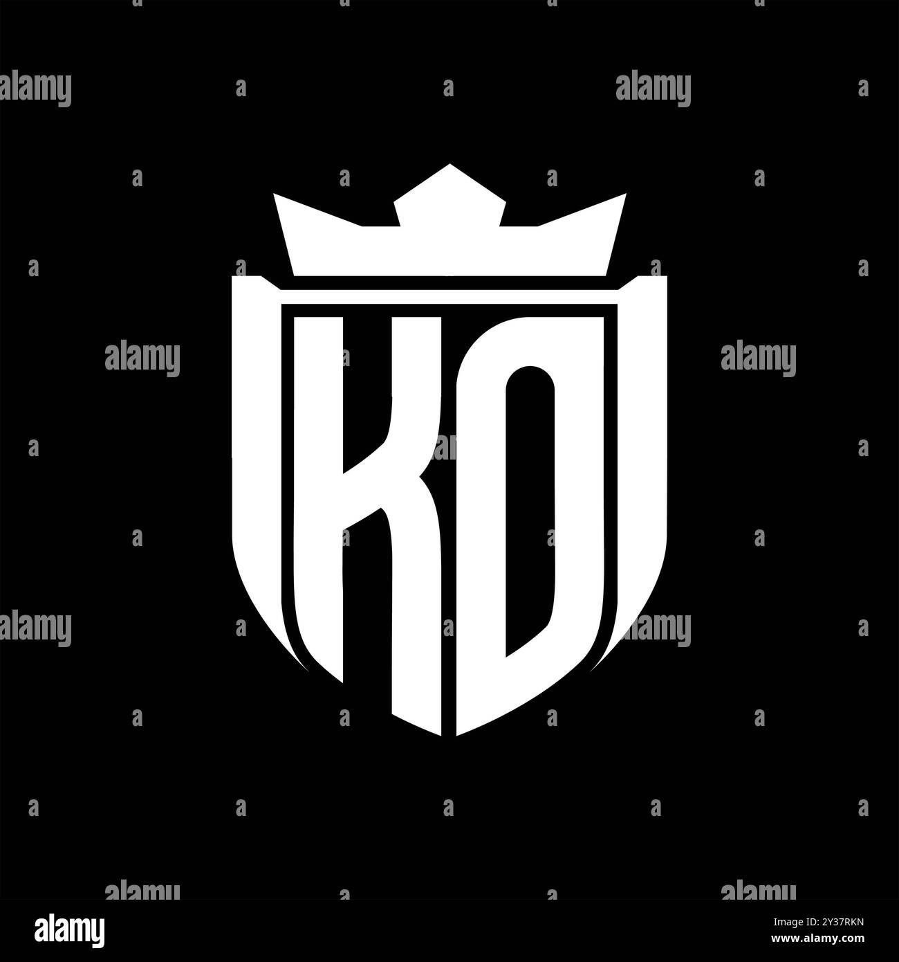 Ko marketing logo hi-res stock photography and images - Alamy