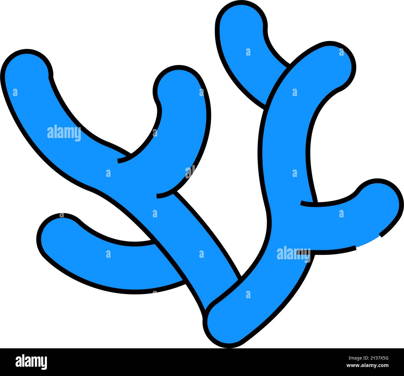 polyps coral icon color illustration Stock Vector Image & Art - Alamy