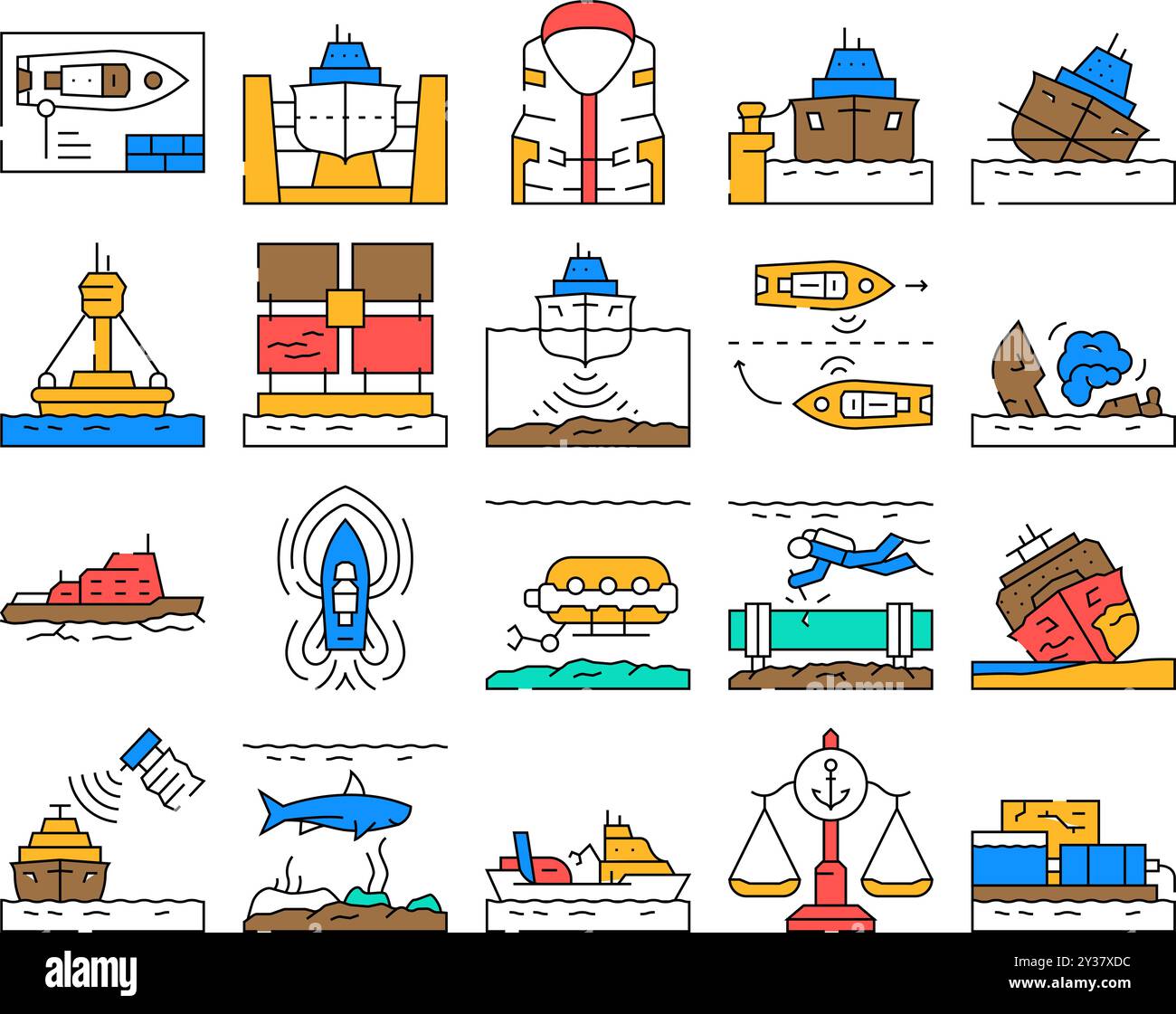Tanker deck sea Stock Vector Images - Alamy
