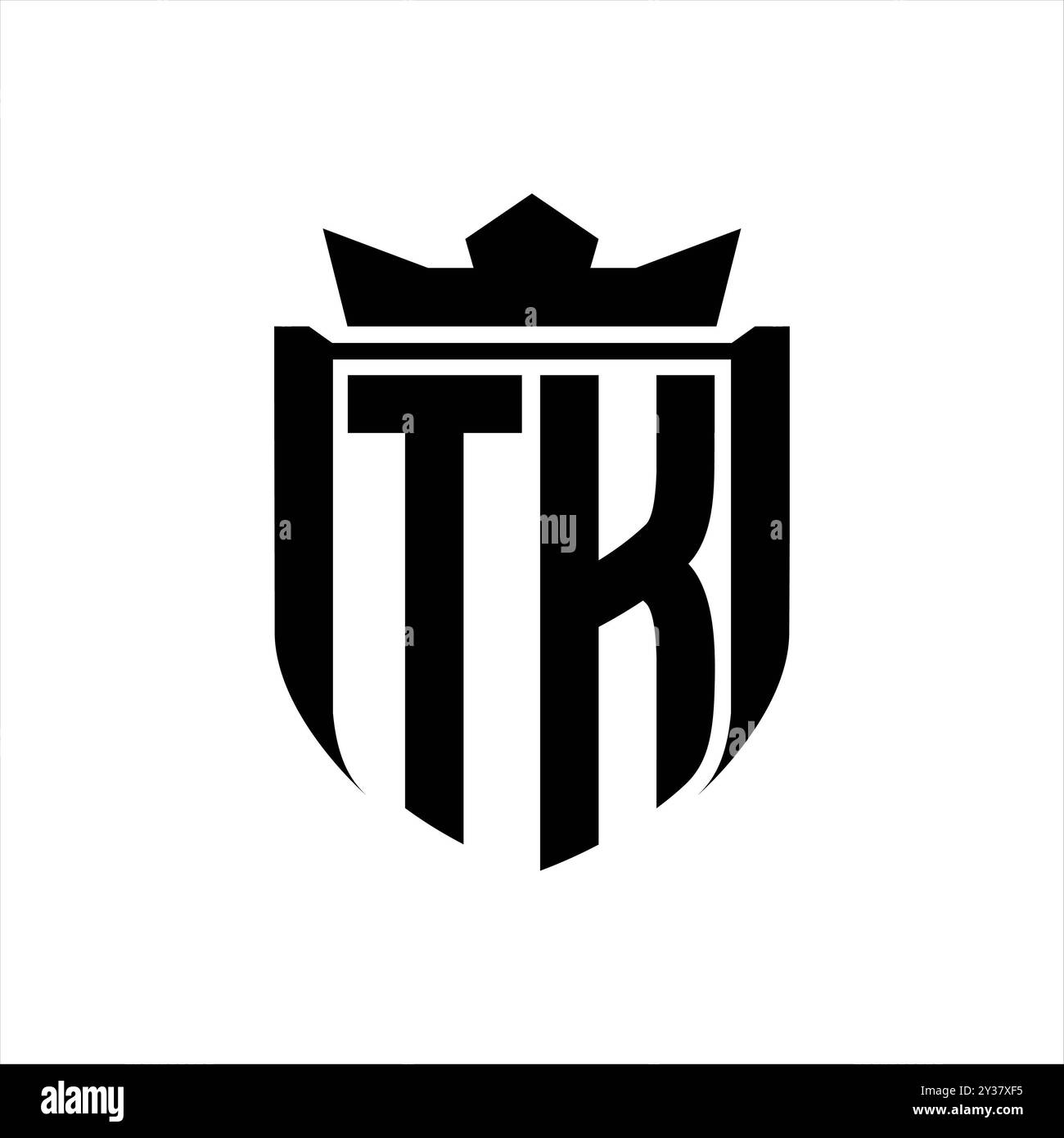 Tk letter logo hi-res stock photography and images - Alamy