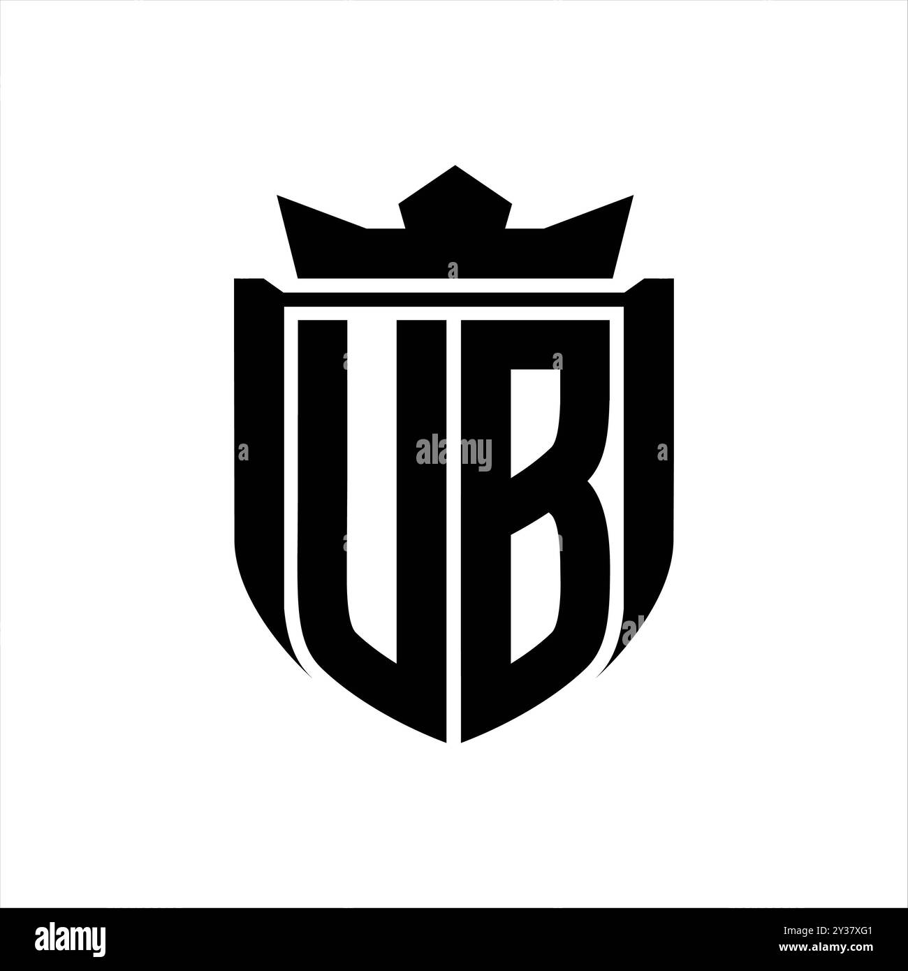 Ub initial logo hi res stock photography and images Alamy