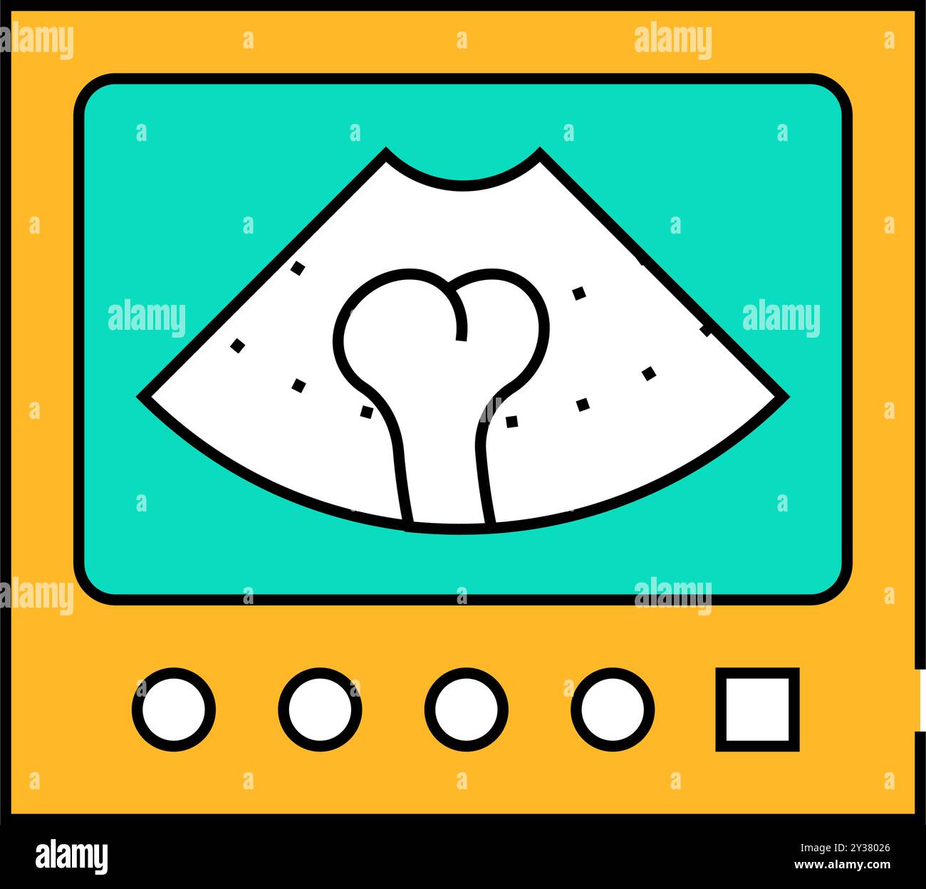 bone x-ray icon color illustration Stock Vector Image & Art - Alamy